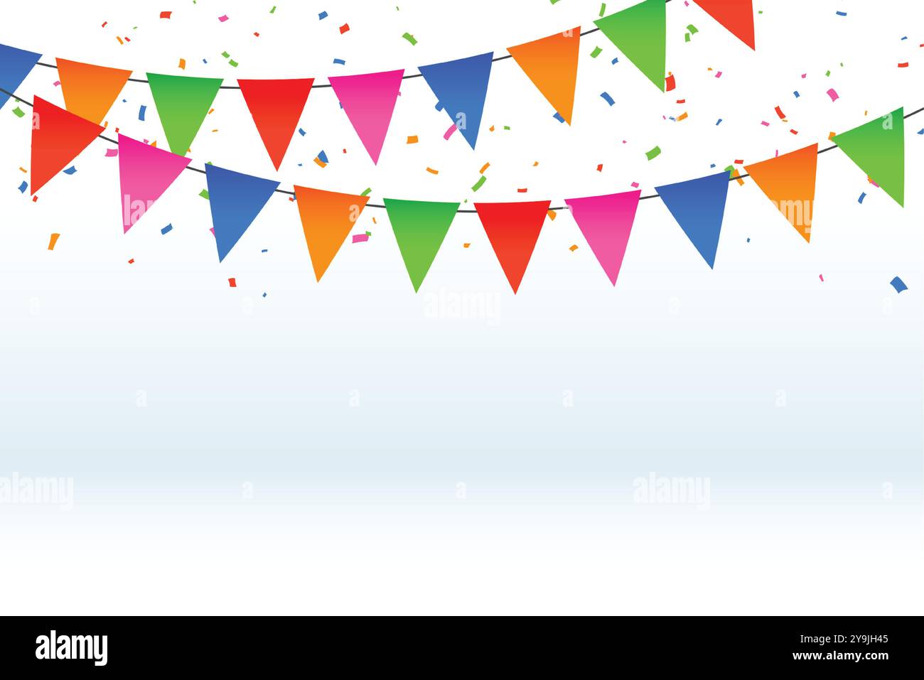 surprise your guests with stunning colorful party flag background ...