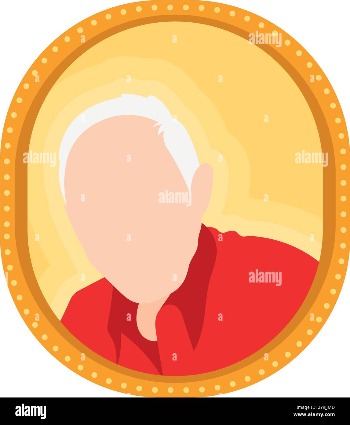Elderly man white shirt Stock Vector Images - Alamy