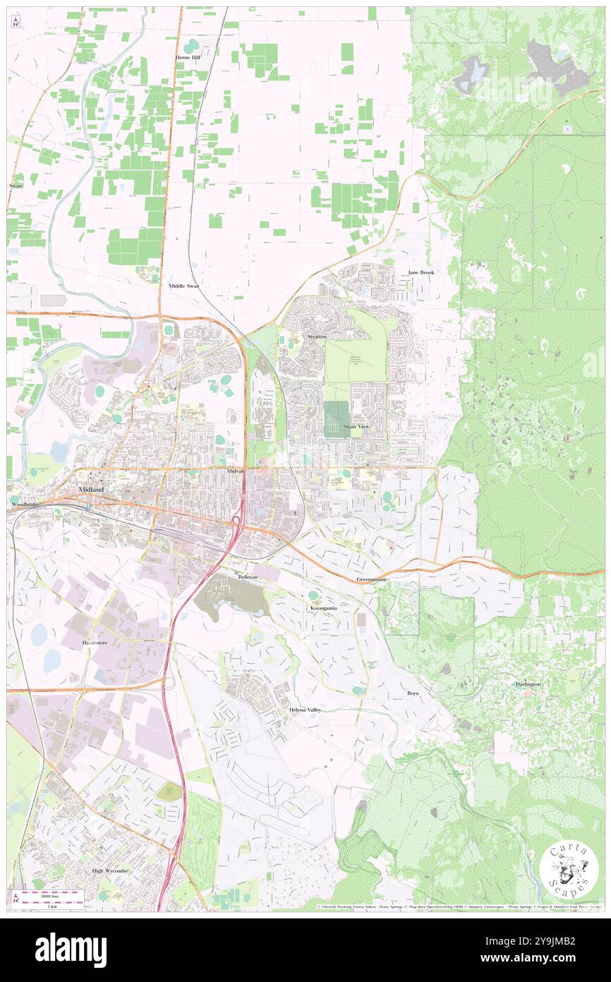 Swan View Park, , AU, Australia, Western Australia, S 31 53' 4'', N 116 ...
