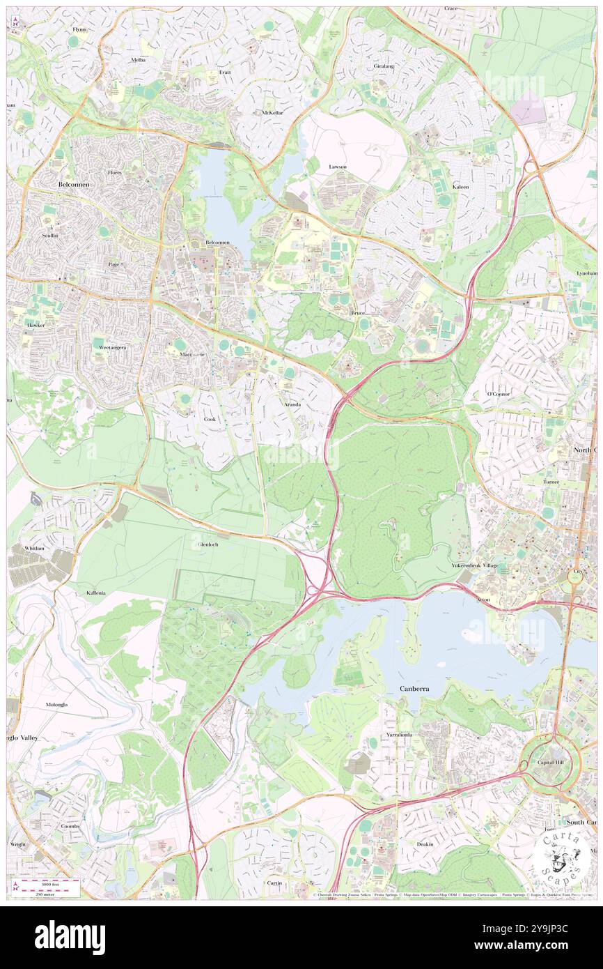 Aranda Bushland, , AU, Australia, Australian Capital Territory, S 35 15 ...