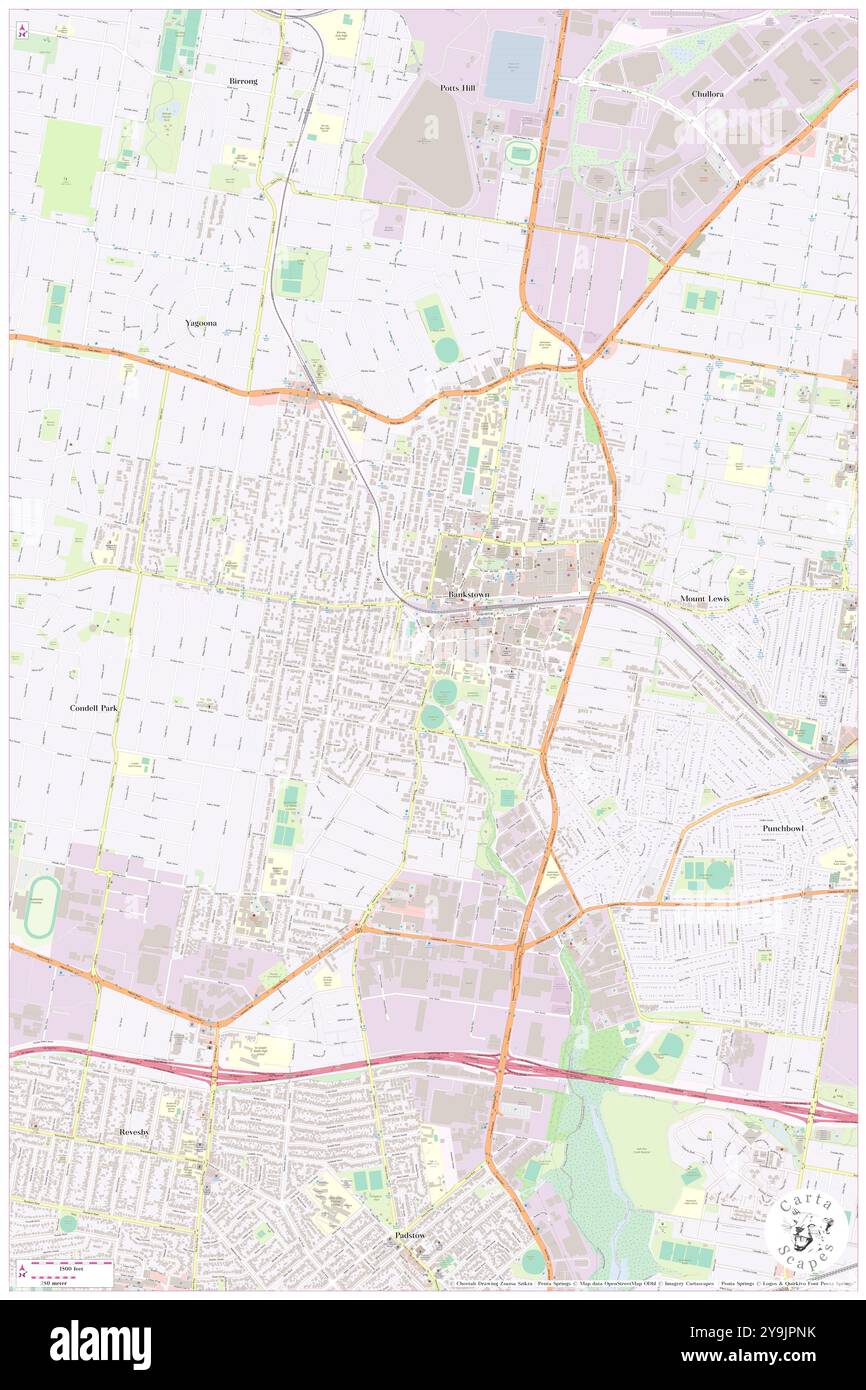 Bankstown map hi-res stock photography and images - Alamy