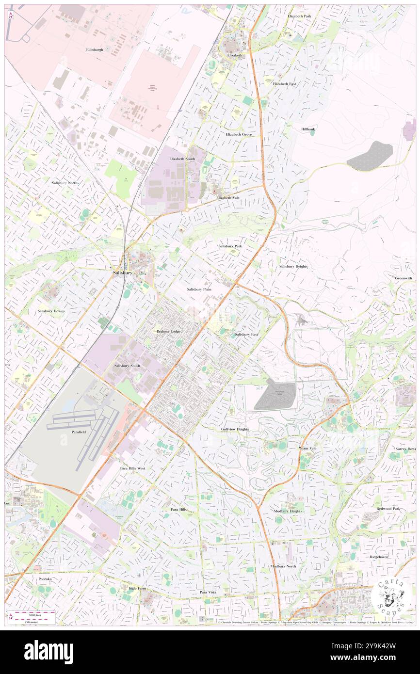 Map of australia salisbury plain hi-res stock photography and images ...