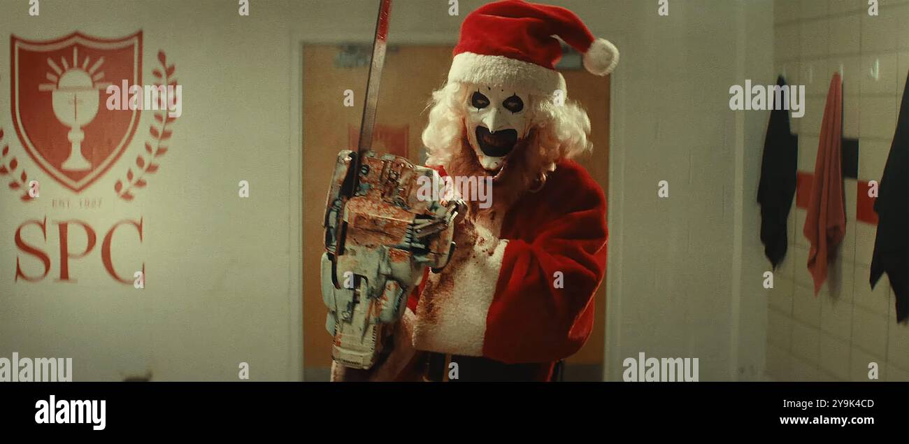 TERRIFIER 3 - FILM STILLS. 2024. USA. David Howard Thornton in ...