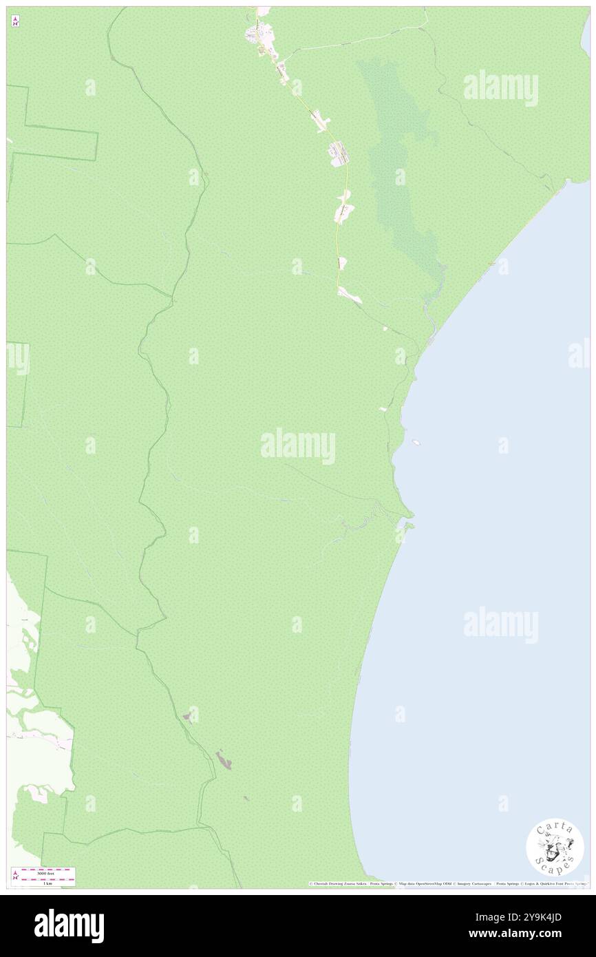 Map of yarrabah hi-res stock photography and images - Alamy