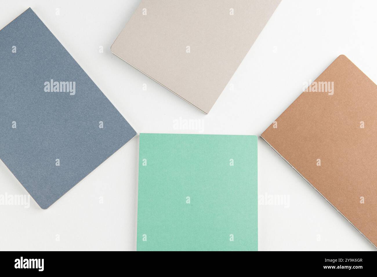 Various notes on a white background Stock Photo - Alamy