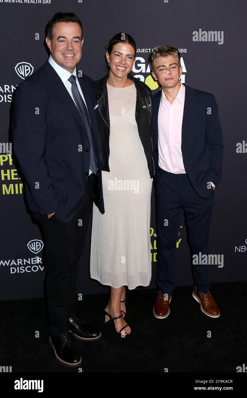 New York City, USA. 10th Oct, 2024. Carson Daly, Siri Pinter and ...