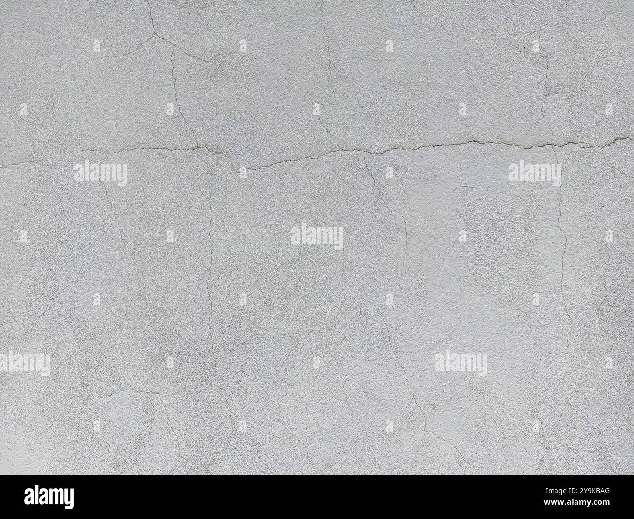 Texture of a white painted concrete plaster wall surface: detailed ...