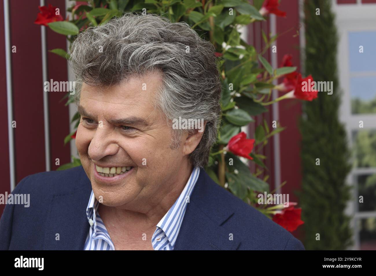 Presenter) in the ARD TV programme Stock Photo - Alamy