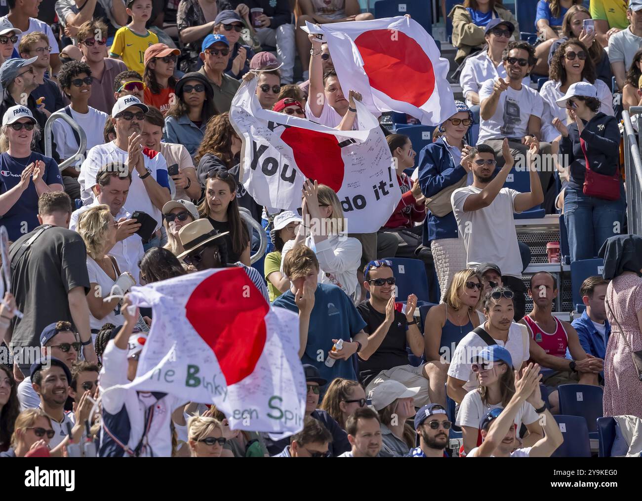 Preliminary phase pool e womens beach volleyball hi-res stock ...