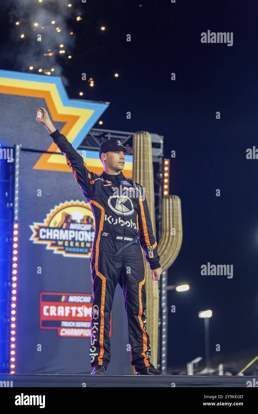 NASCAR Craftsman Truck Series Driver Ben Rhodes (99) walks across the ...