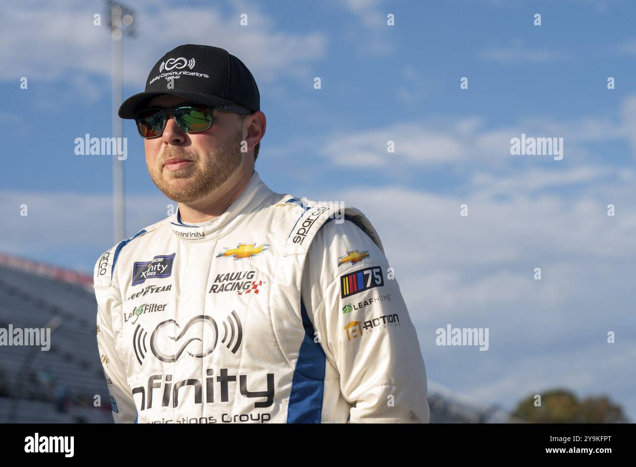 NASCAR Xfinity Series Driver Layne Riggs (11) awaits for practice to ...
