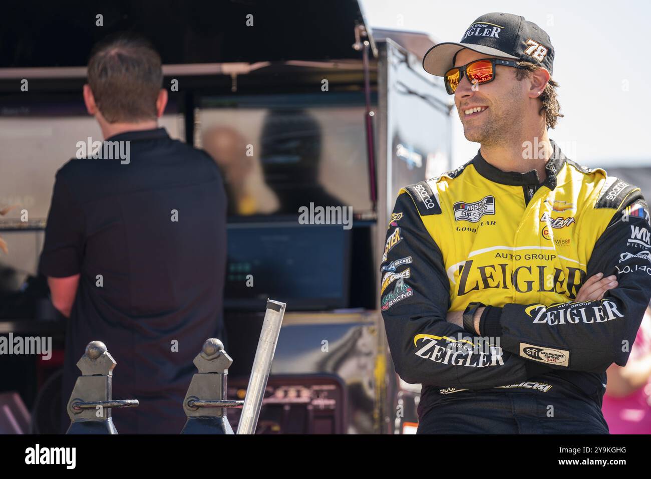 NASCAR Cup Series Driver Josh Bilicki (78) takes to the track to ...