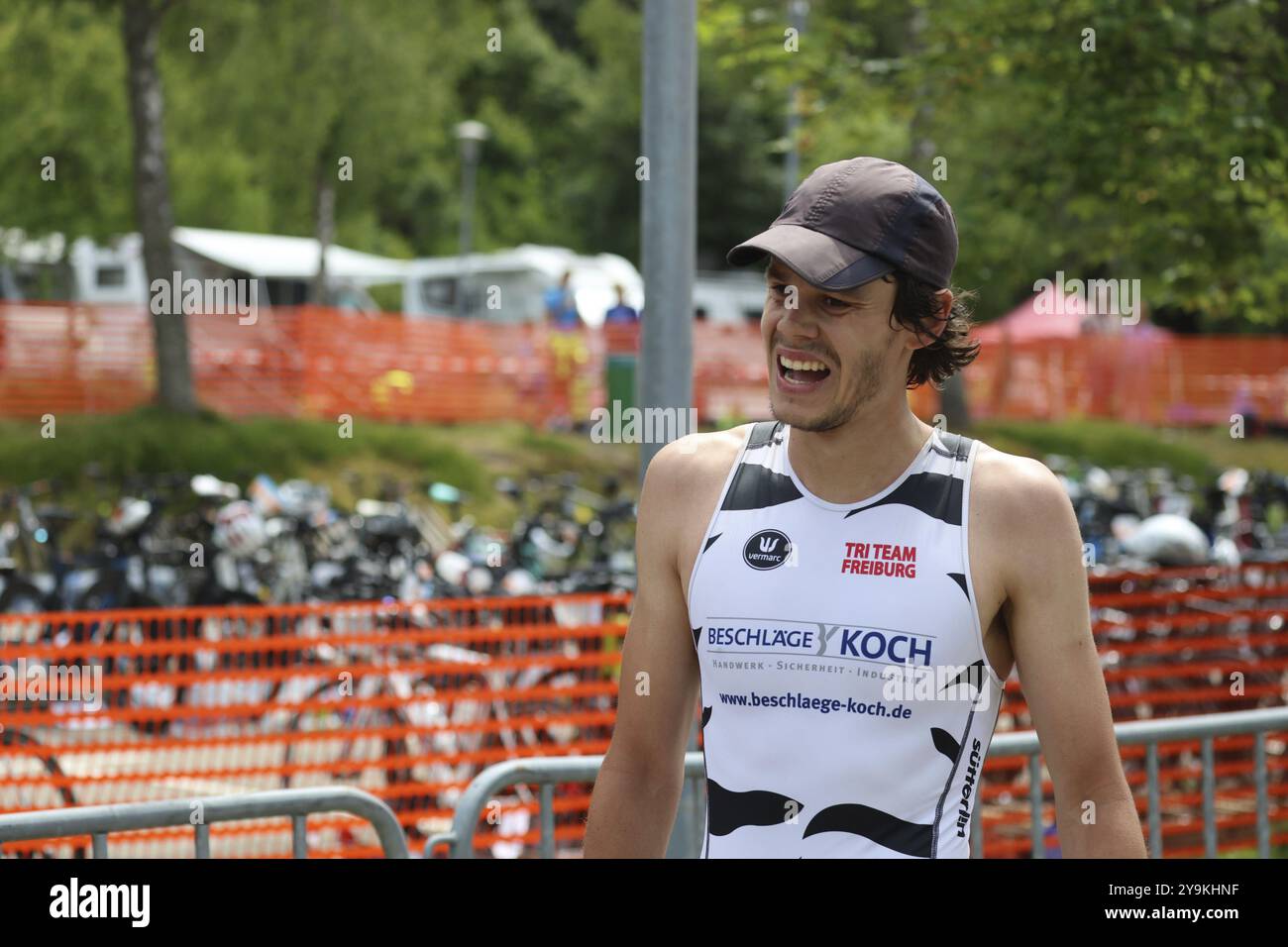 Robert Witschel (Tri-Team Freiburg) at the 26th Schluchsee Triathlon ...