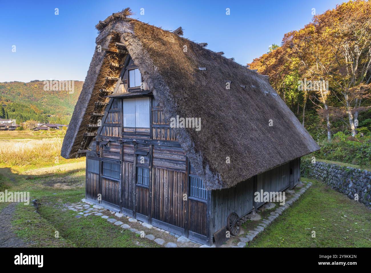 Shirakawago village Gifu Japan, Historical Japanese traditional Gassho ...