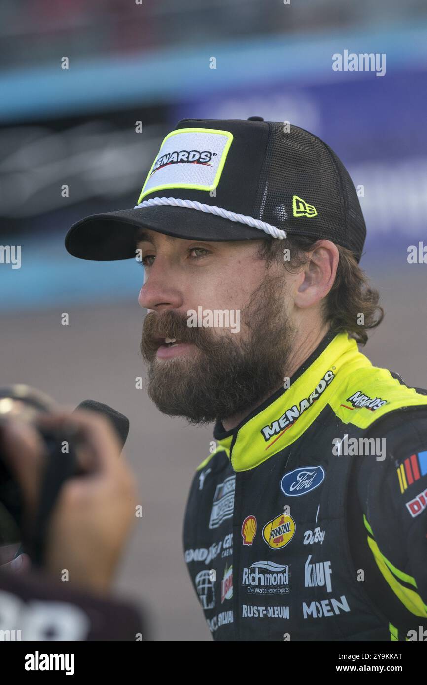 NASCAR Cup Series Driver Ryan Blaney (12) celebrates his win for the ...