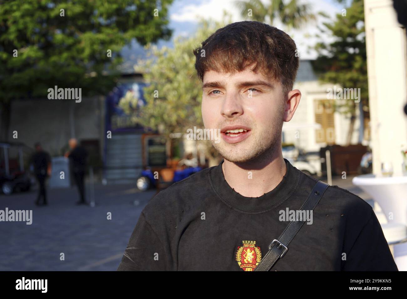 Mike Singer at the Croatian Summer Festival at Europa Park Rust 2024 ...