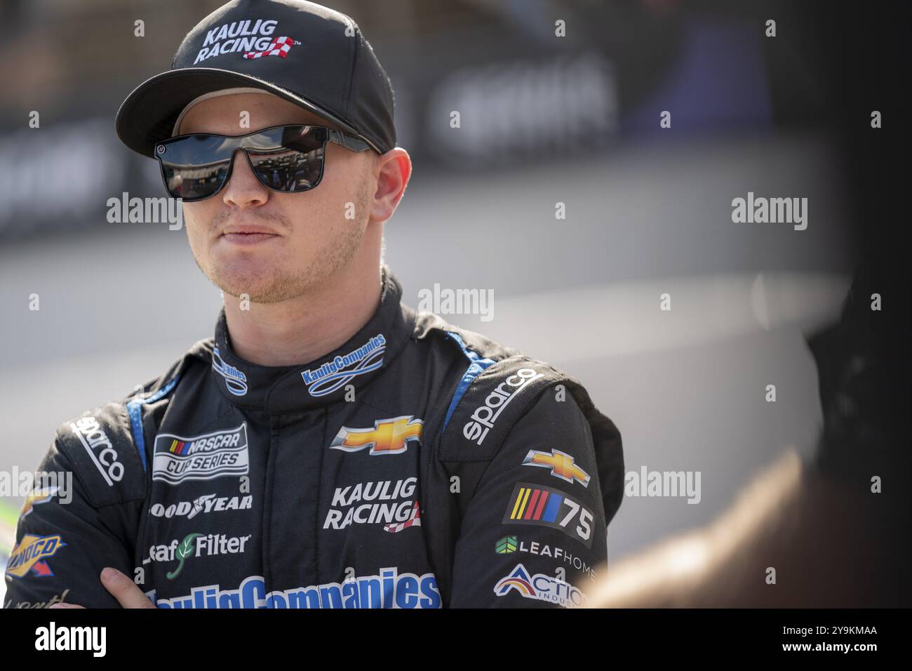 NASCAR Cup Series Driver Justin Haley (31) takes to the track to ...