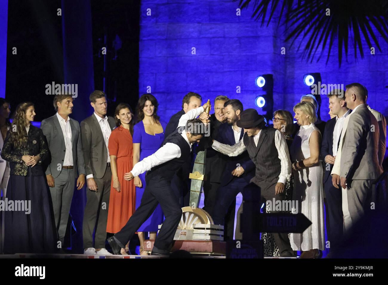 Official opening of the new Voltron roller coaster with Michael Mack ...