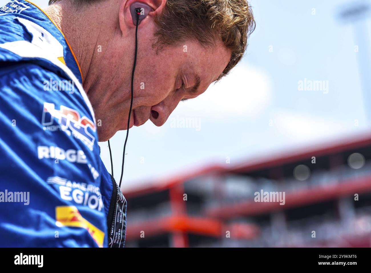 SCOTT DIXON (9) of Auckland, New Zealand prepares to qualify for the Hy ...