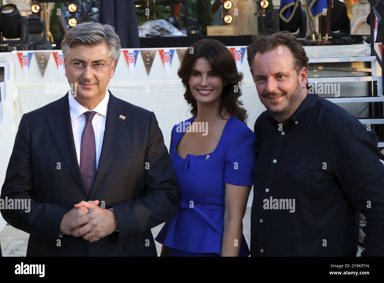 Andrej Plenkovic (Head of Government Croatia), Miriam Mack (Europapark ...