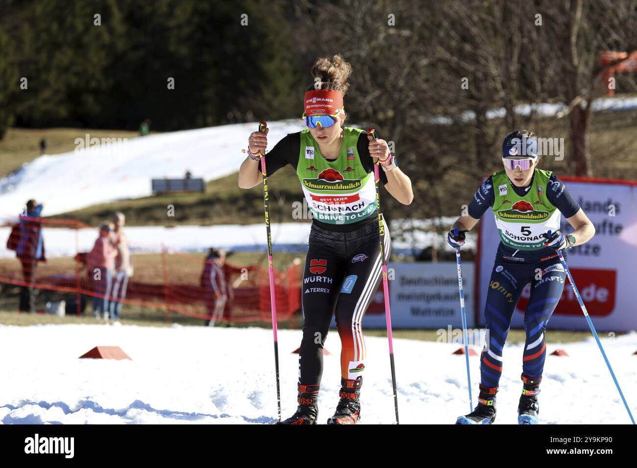 France) at the FIS Nordic Combined World Cup Schonach 2024 Stock Photo ...