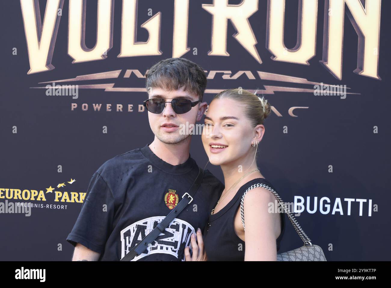 Mike Singer and Sophie Lilian Marstatt at the Croatian Summer Festival ...