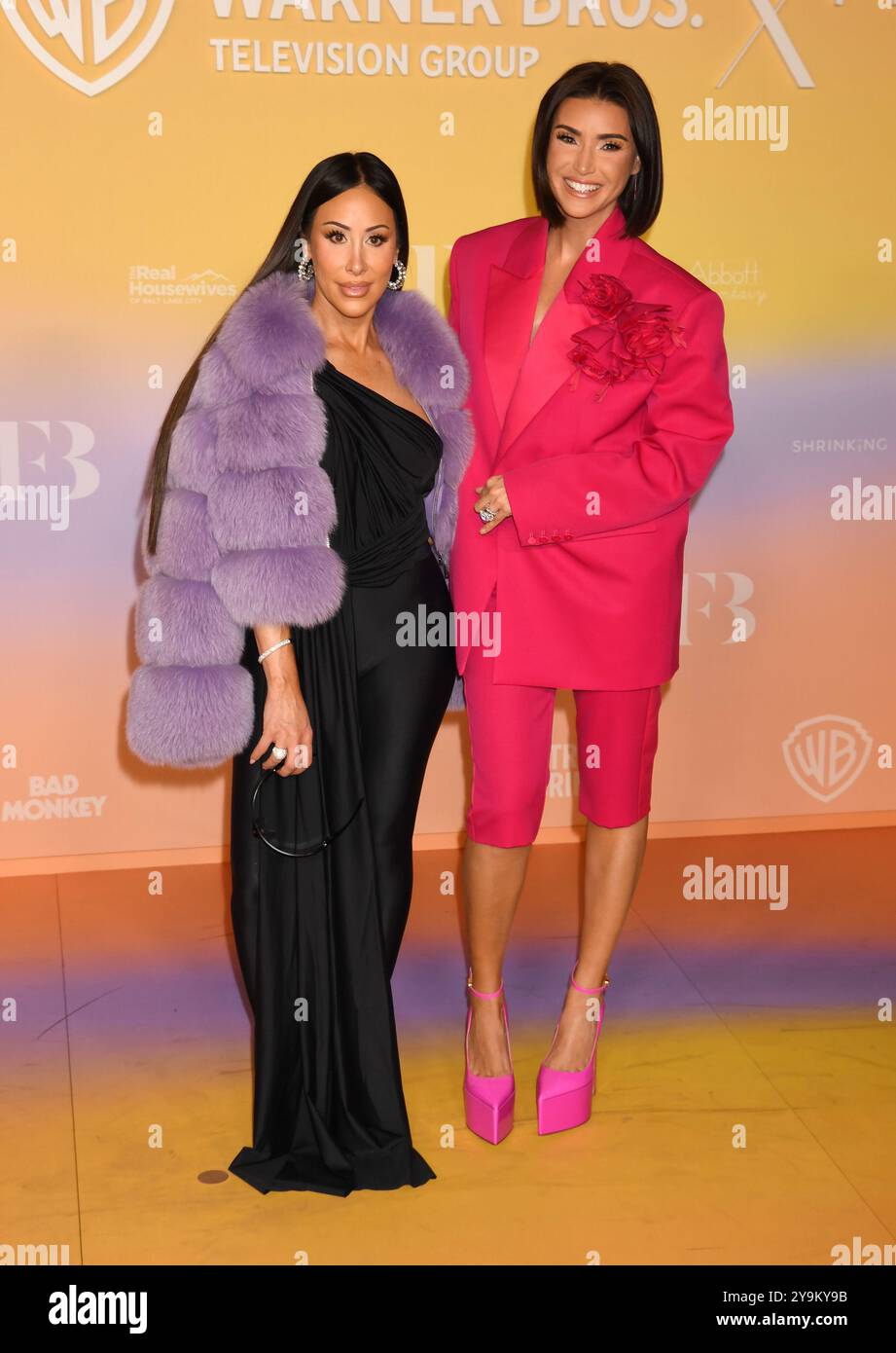 Los Angeles, Ca. 10th Oct, 2024. Angie Katsanevas and Bronwyn Newport ...