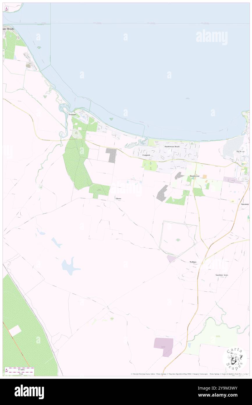 Takura, Fraser Coast, AU, Australia, Queensland, S 25 19' 4'', N 152 41 ...