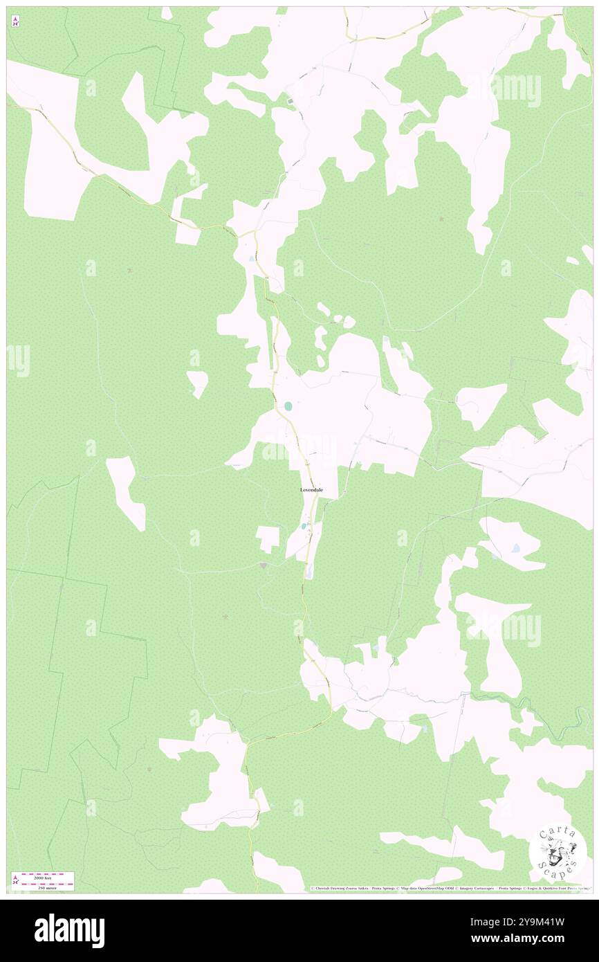 Levendale, Southern Midlands, AU, Australia, Tasmania, S 42 31' 59'', N ...