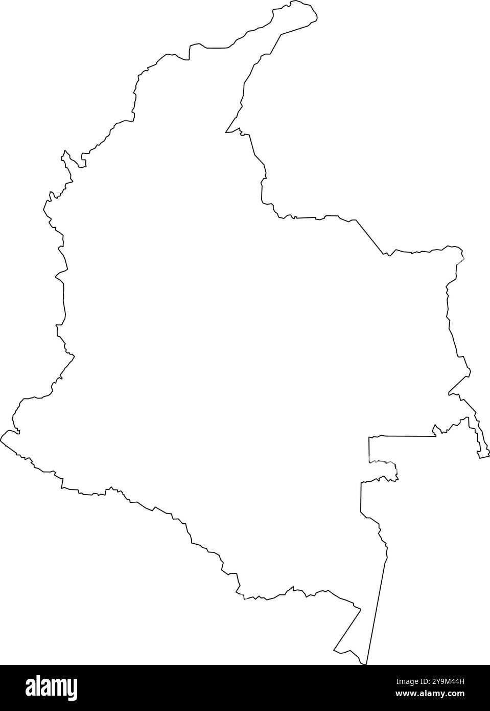 Colombia map icon illustration design Stock Vector Image & Art - Alamy