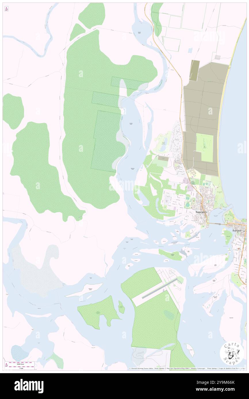 Tuncurry Creek, , AU, Australia, New South Wales, S 32 10' 0'', N 152 ...