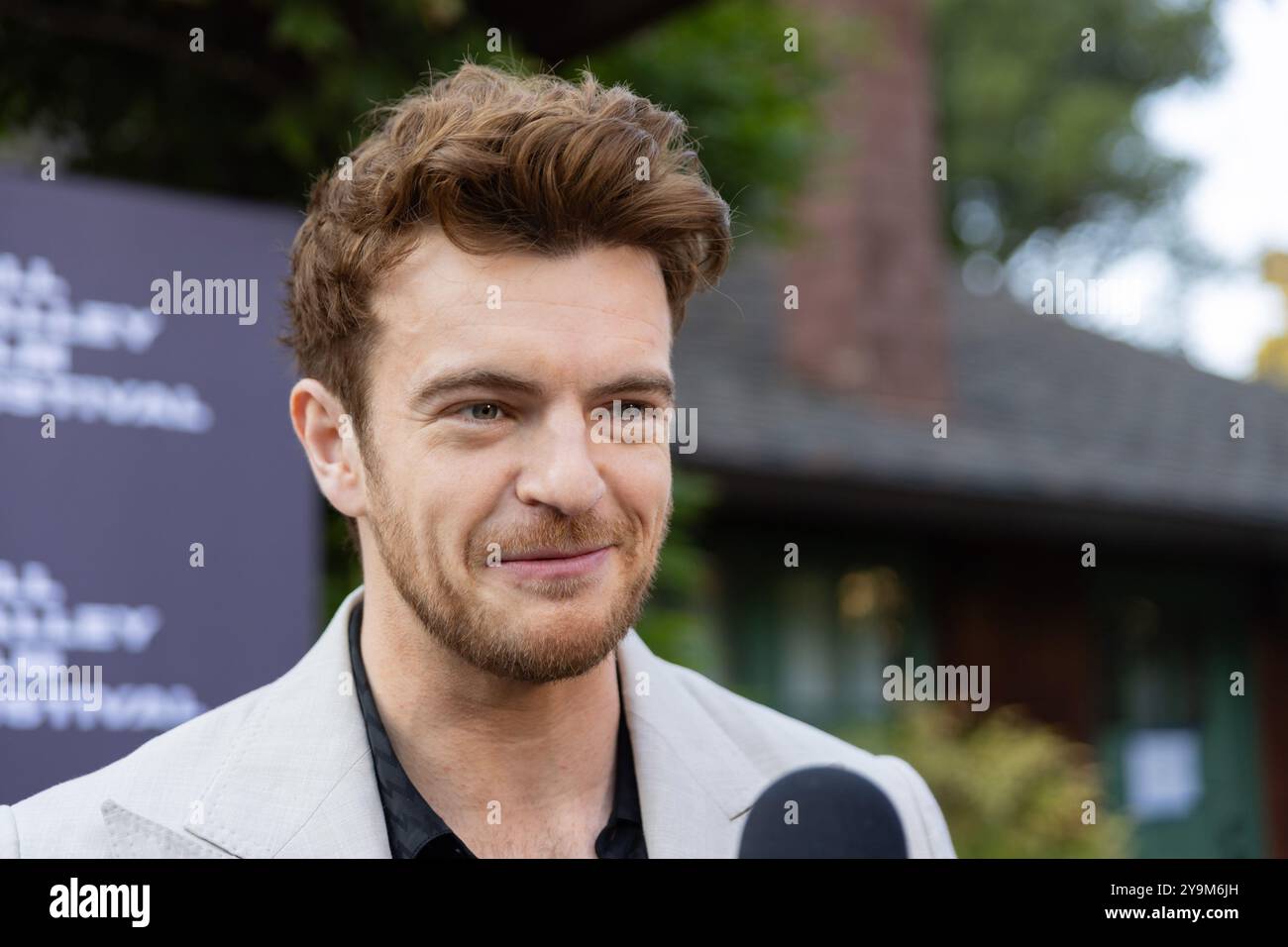 Mill Valley, USA. 10th Oct, 2024. Actor Jonno Davies attends the Screening of “Better Man ...