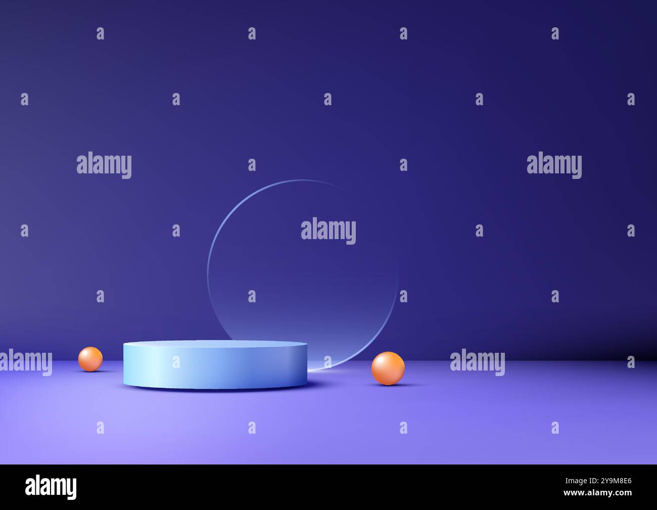 Two empty 3d circle Stock Vector Images - Alamy
