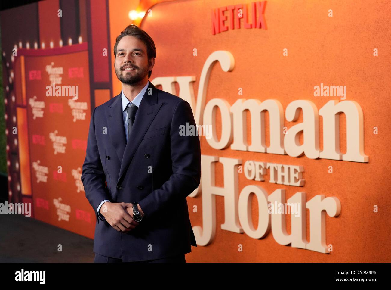 Daniel Zovatto, a cast member in "Woman of the Hour," poses at the ...