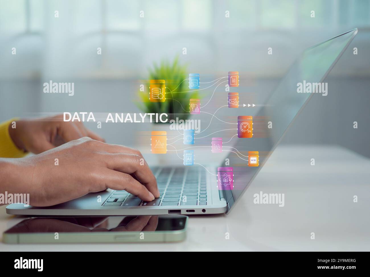 Digital evaluation concept analytics data hi-res stock photography and ...