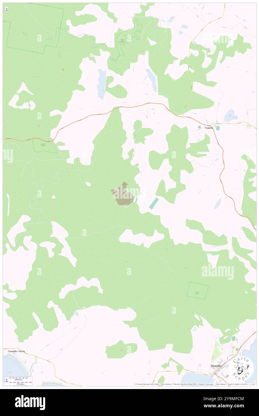 Little Blue Hill, Sorell, AU, Australia, Tasmania, S 42 50' 24'', N 147 ...