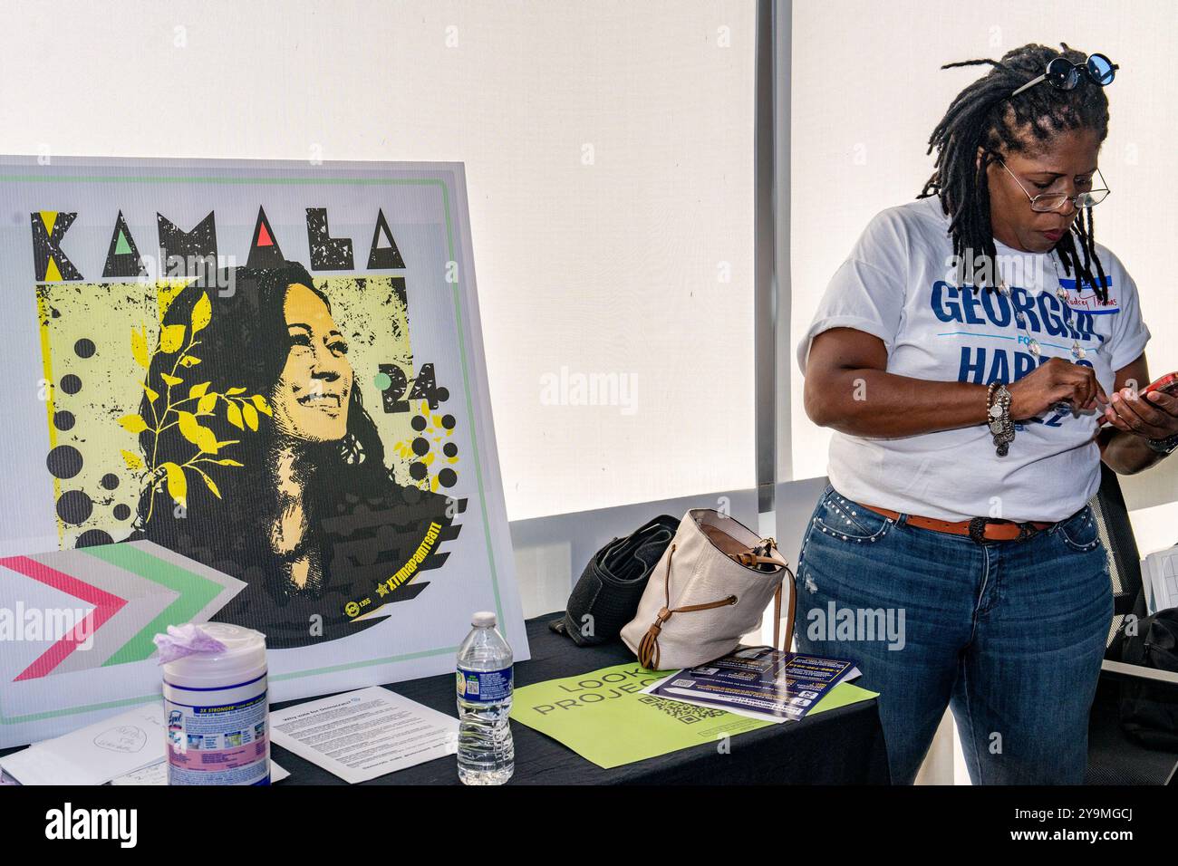 Atlanta, Georgia – October 10, 2024: Inside the Decatur (Atlanta) GA ...