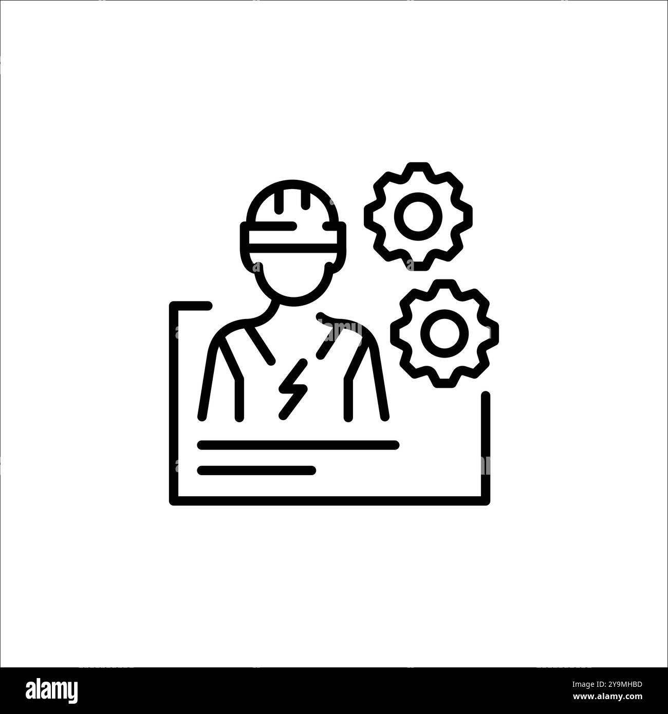 Engineer profile icon Stock Vector Image & Art - Alamy
