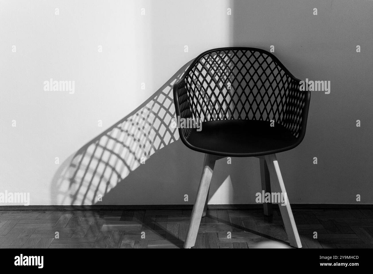 Abstract design shadows light Black and White Stock Photos & Images - Alamy