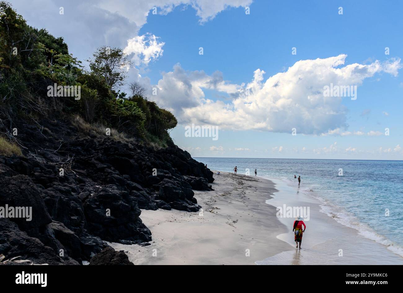 Freedom walk on beach Stock Photo - Alamy