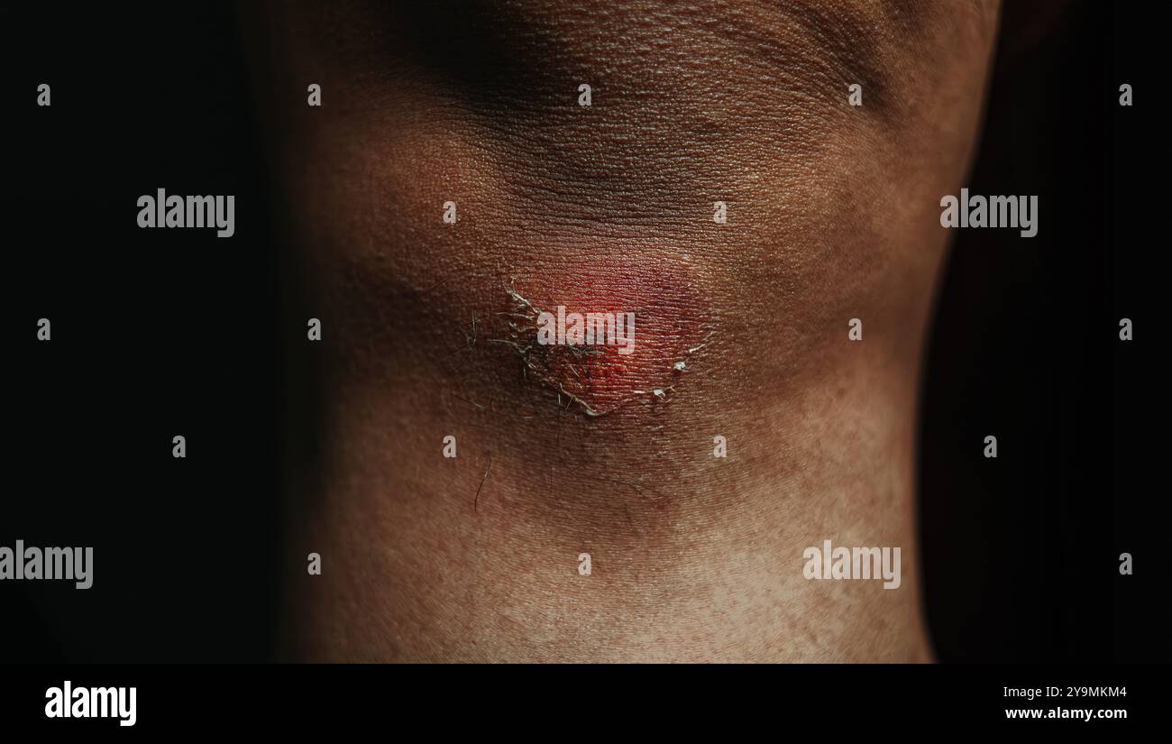 Black skin on ankle hi-res stock photography and images - Alamy