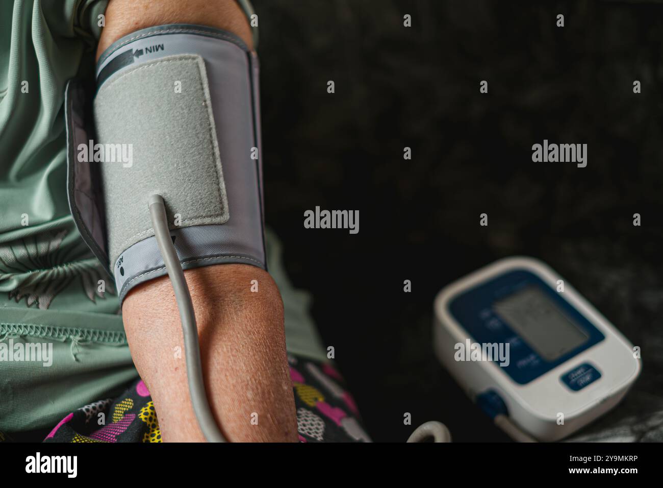 Person using digital blood hi-res stock photography and images - Alamy