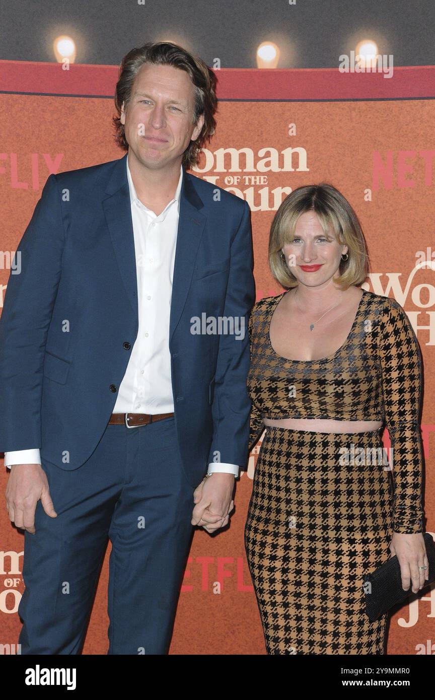 Ca. 10th Oct, 2024. Valerie Chaney, Pete Holmes at arrivals for WOMAN ...