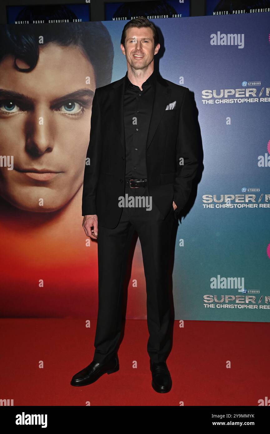 Matthew Reeve Premiere in Rome of the movie -Super/Man: The Christopher ...