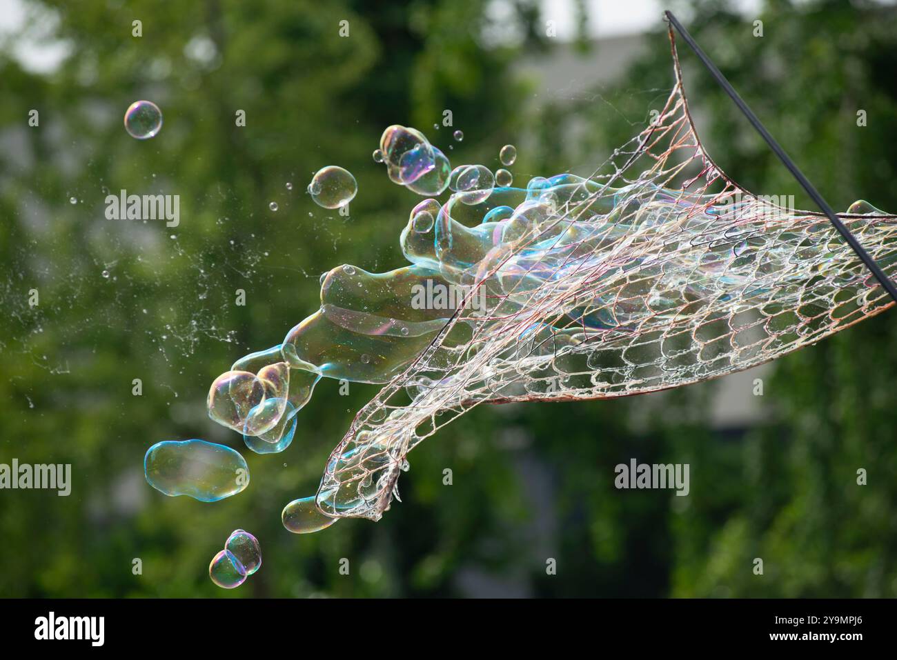 Giant Soap Bubbles Stock Photo - Alamy