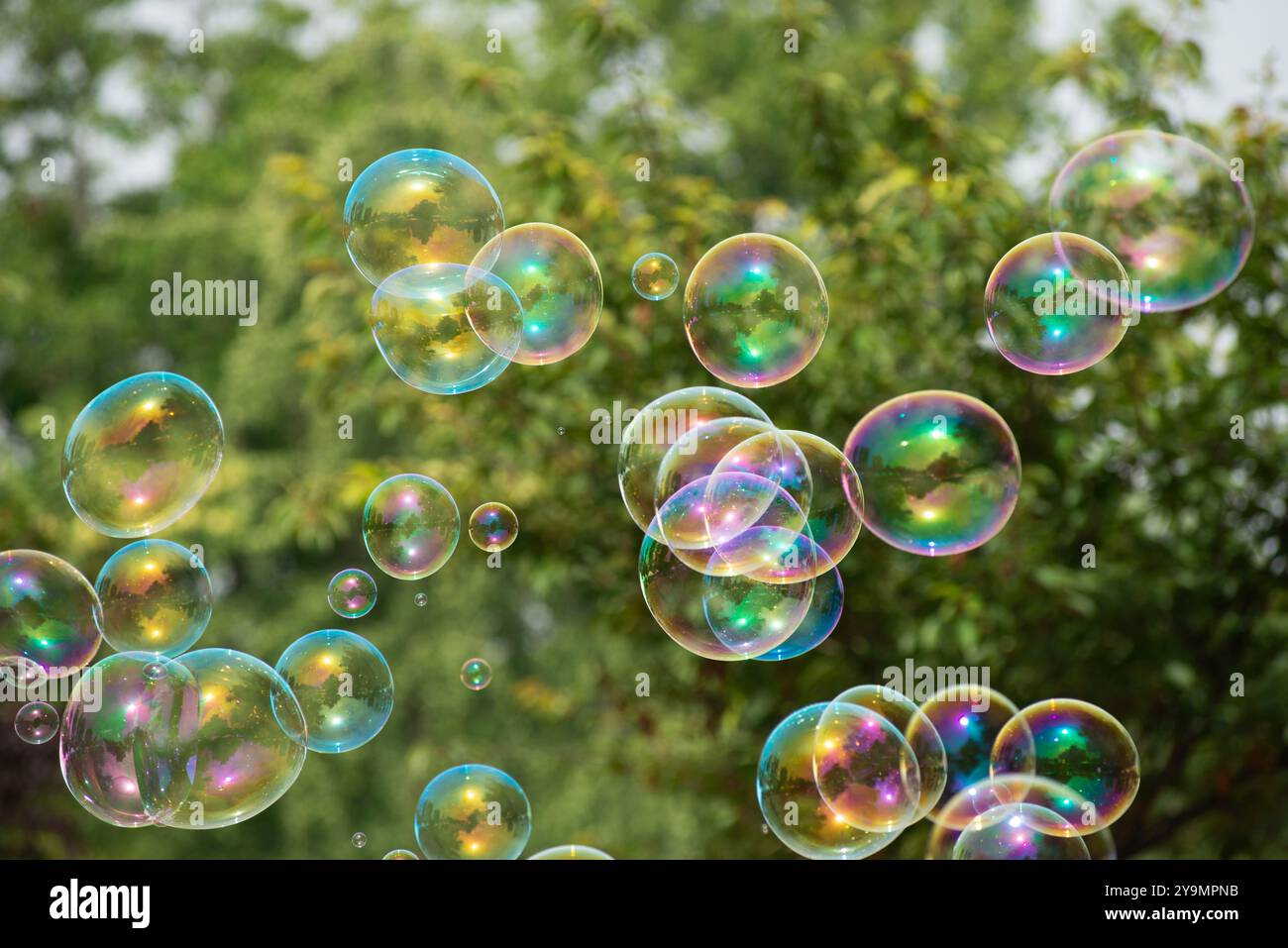Giant Soap Bubbles Stock Photo - Alamy