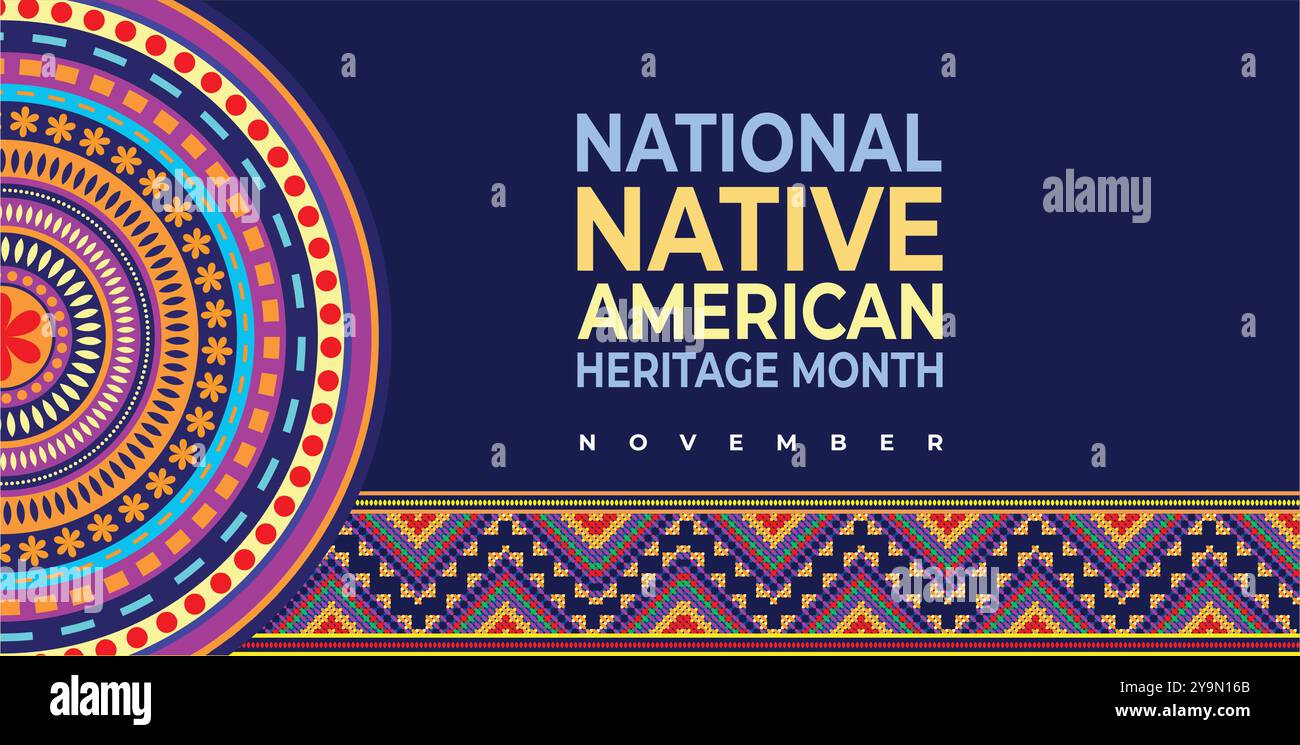 Native american heritage Month greeting Vector banner, poster, card ... Native american heritage Month greeting Vector banner, poster, card ...