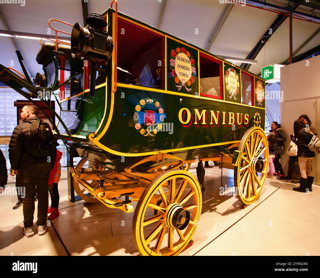 1929 reconstruction of the Shillibeer horse bus from 1829, London ...