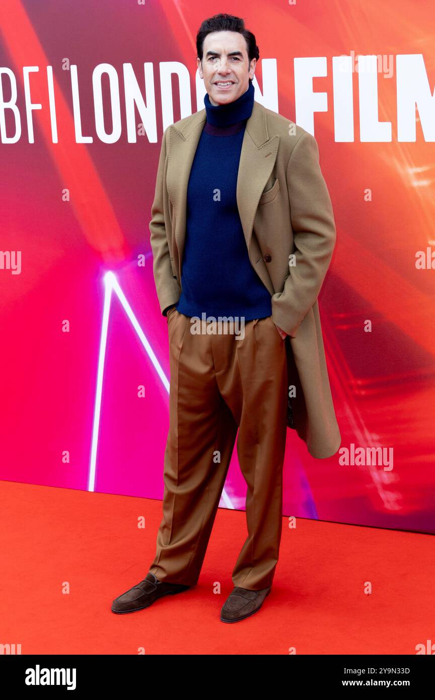 10 Oct 2024, London, England, UK - Sacha Baron Cohen attending ...