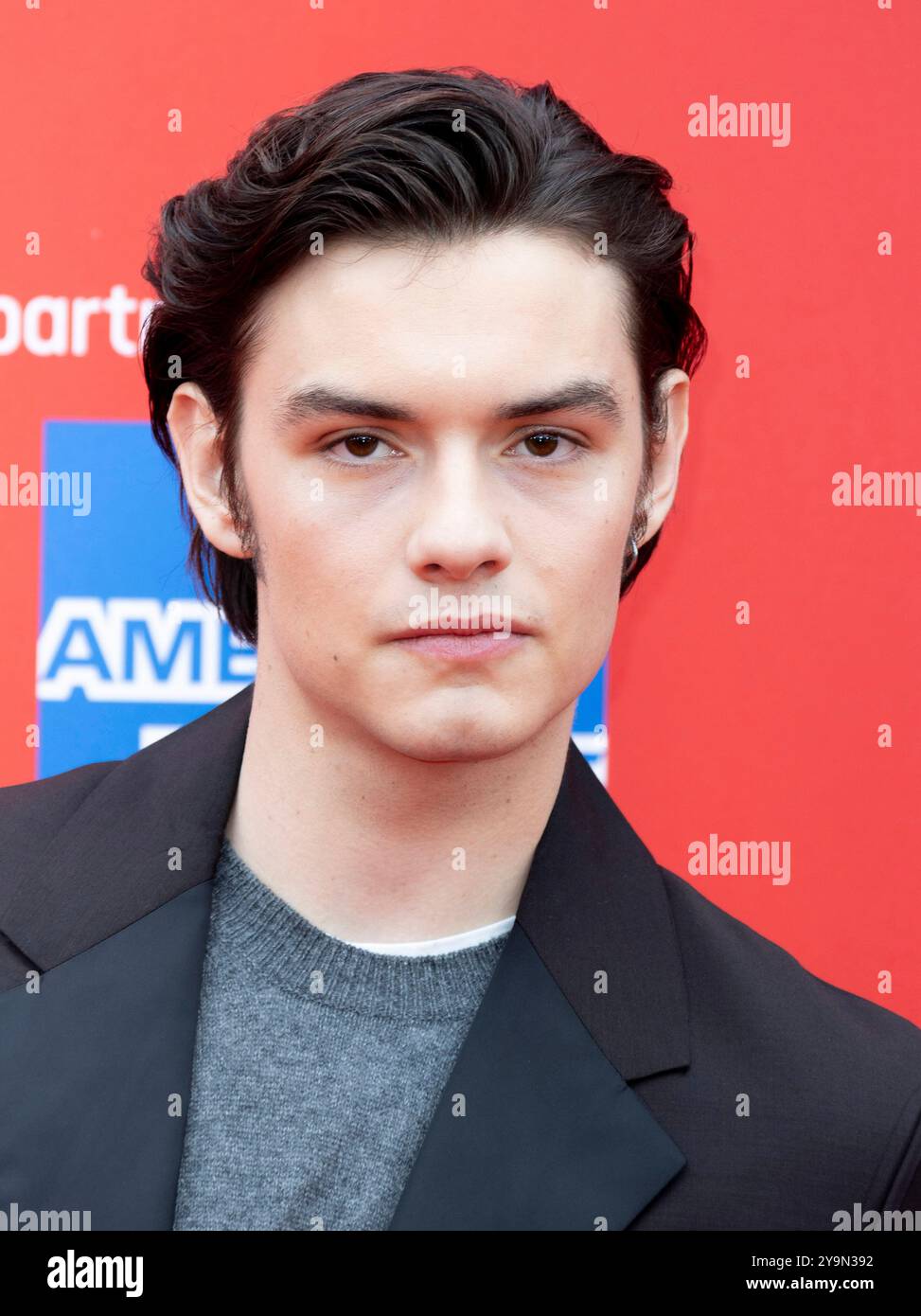 10 Oct 2024, London, England, UK - Louis Partridge attending Disclaimer ...